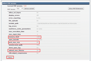 Sửa lỗi the uploaded file exceeds the upload_max_filesize directive in php.ini - BKNS