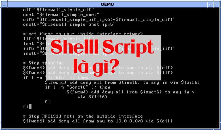 Tìm hiểu lập trình shell trong linux - Bạn đã biết? - BKNS