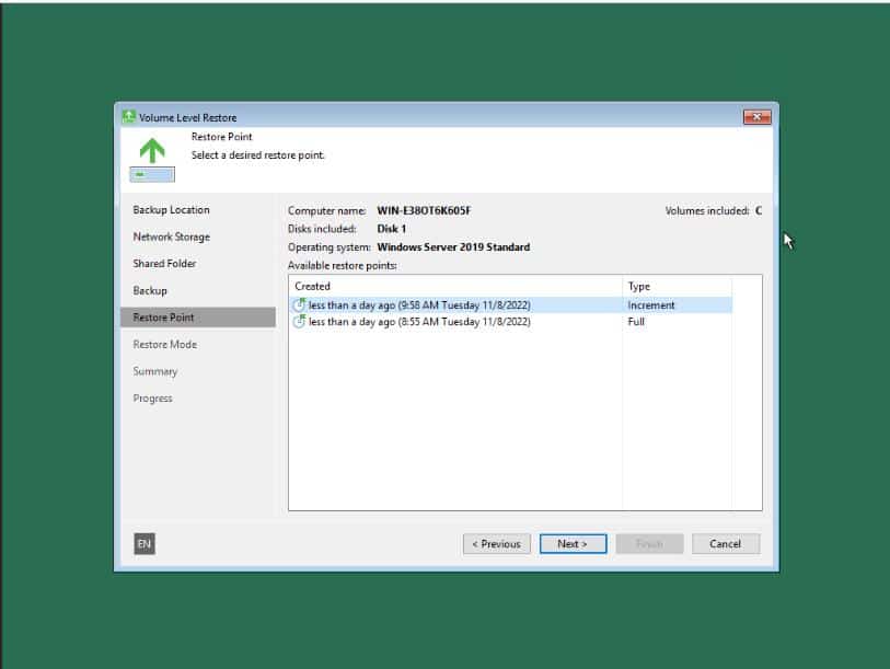 Veeam Backup Agent giải pháp backup Free cho Server Windows Linux - BKNS