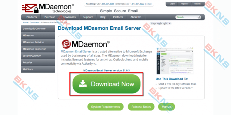 Mdaemon là gì? Hướng dẫn cài đặt MDaemon chi tiết - BKNS